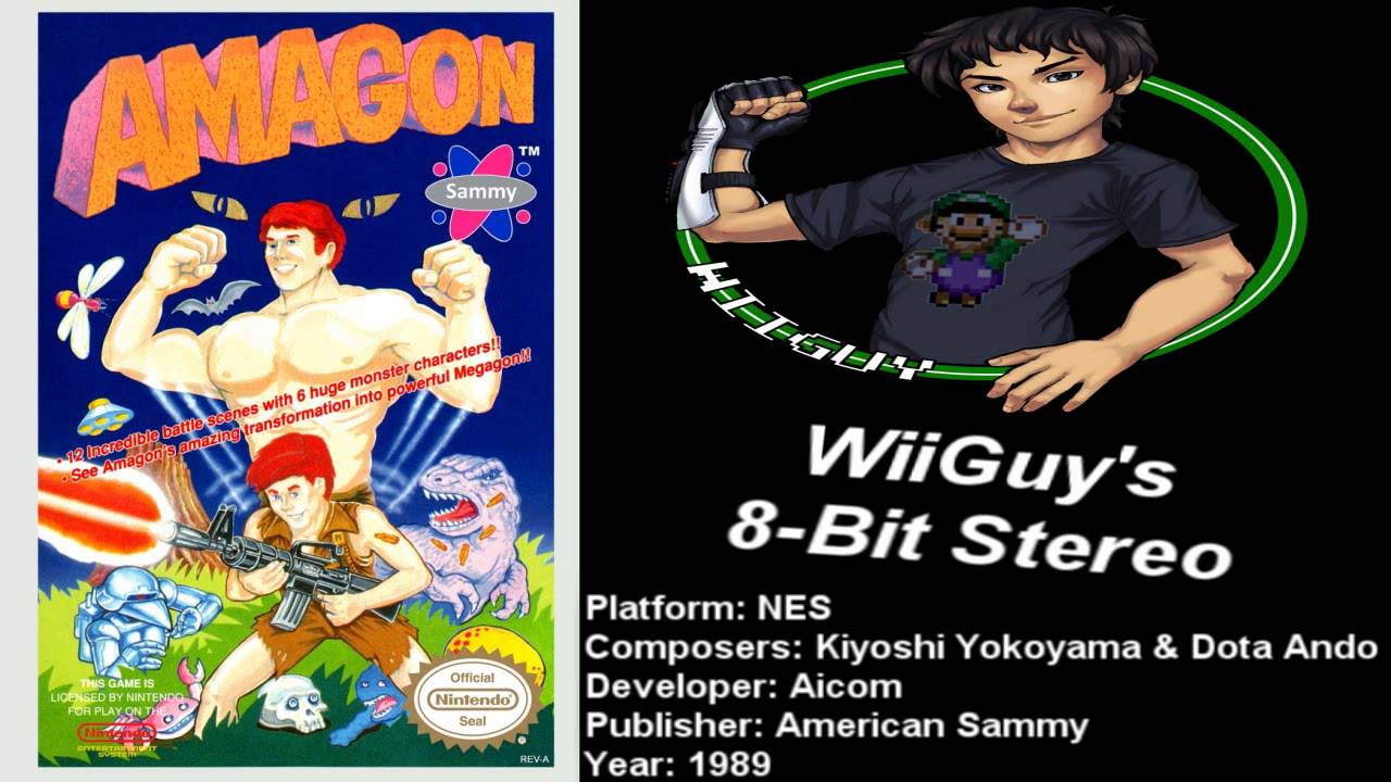 Amagon (NES) Soundtrack - 8BitStereo - YouTube