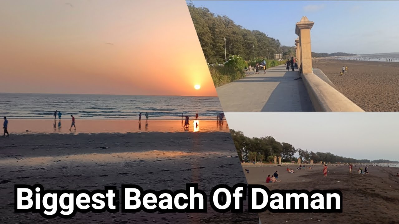 Daman Jampore Beach | Best Beach In Daman | May 2023 #daman - YouTube