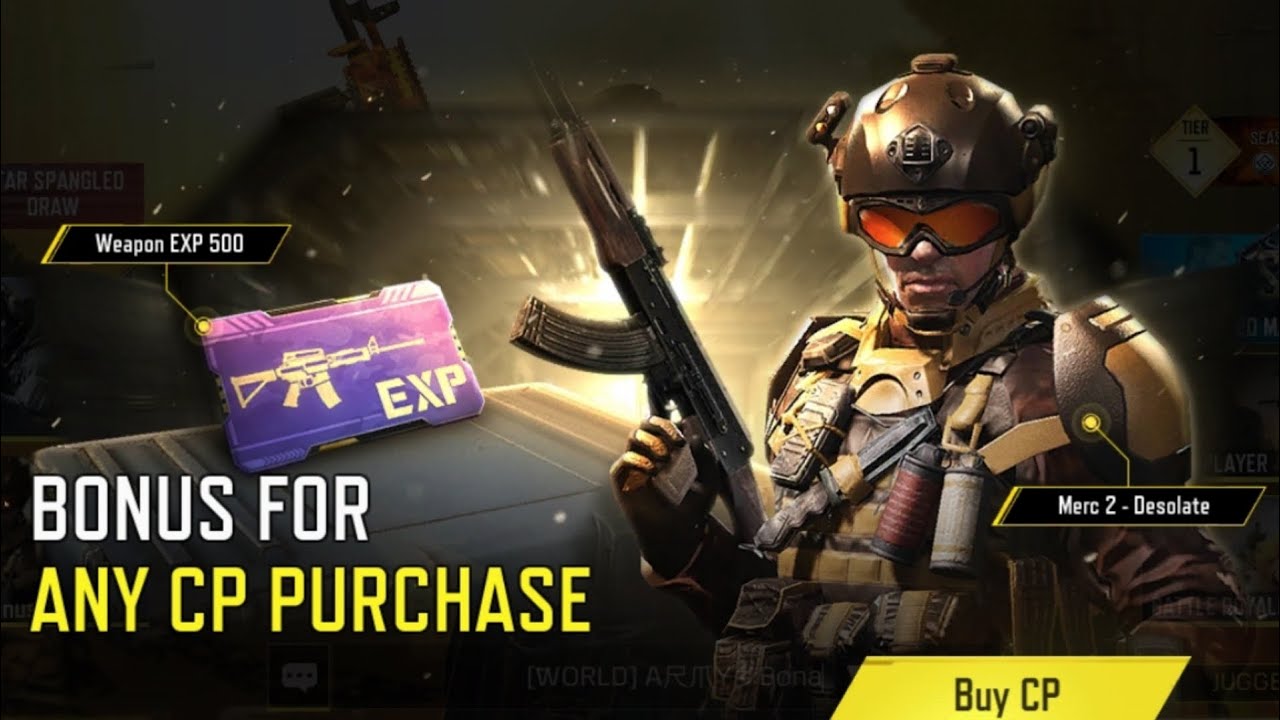 BUYING COD POINTS FOR MERC 2 DESOLATE | Call of Duty Mobile - YouTube