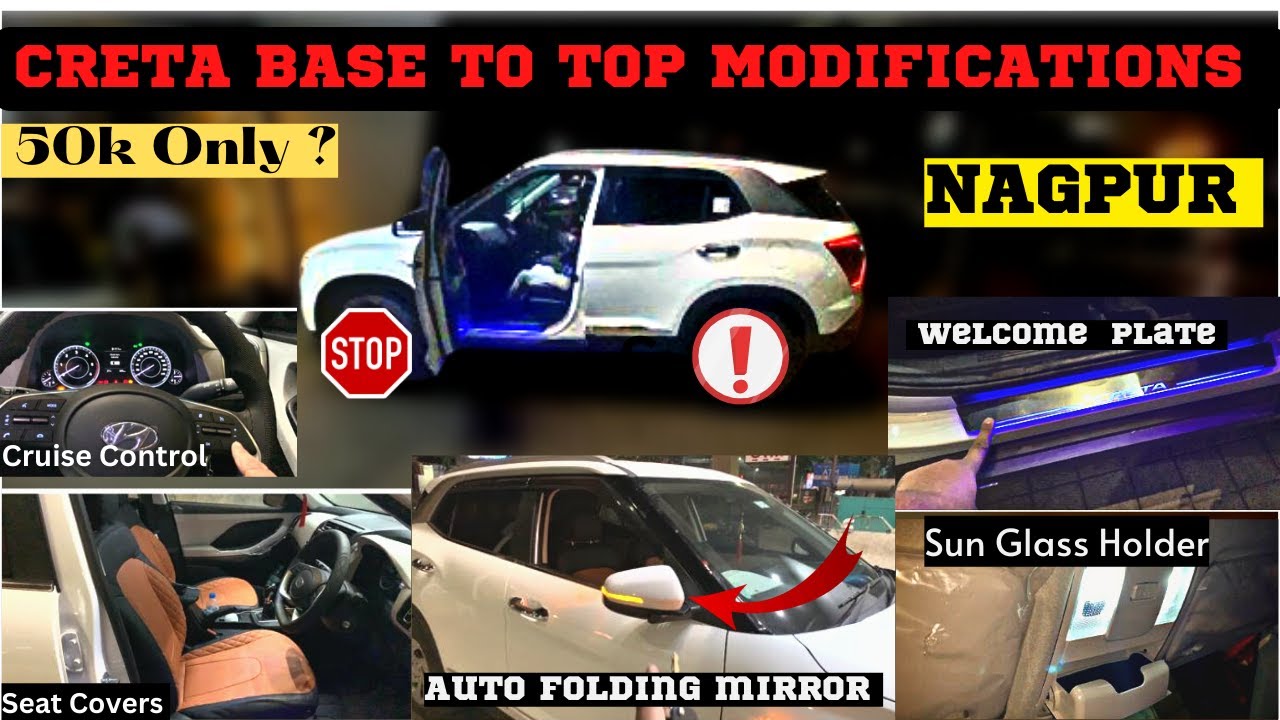 Creta 2022 Creta e 2022 modified Creta 2022 genuine accessories Creta ...