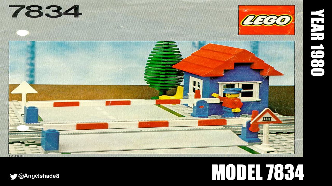 LEGO Level Crossing (7834 ) - YouTube