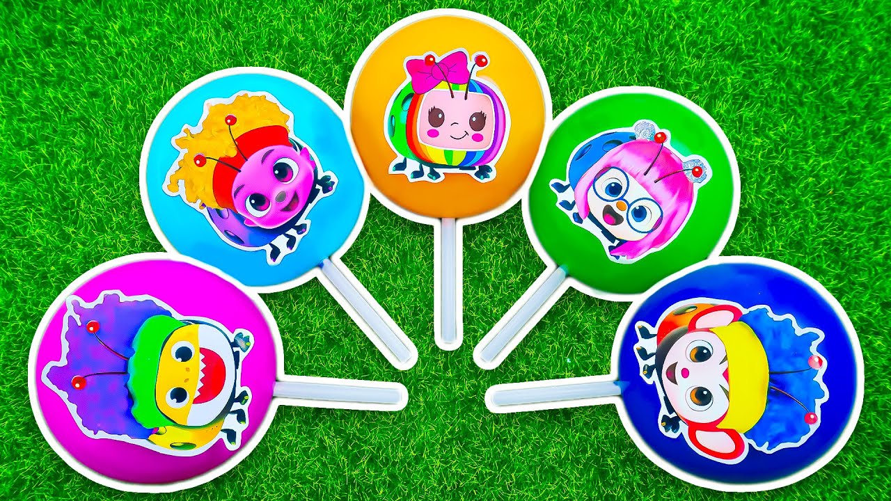 Some Lot's of BIG Candy Shop Lollipops | D Billions Baby Shark Hogi ...