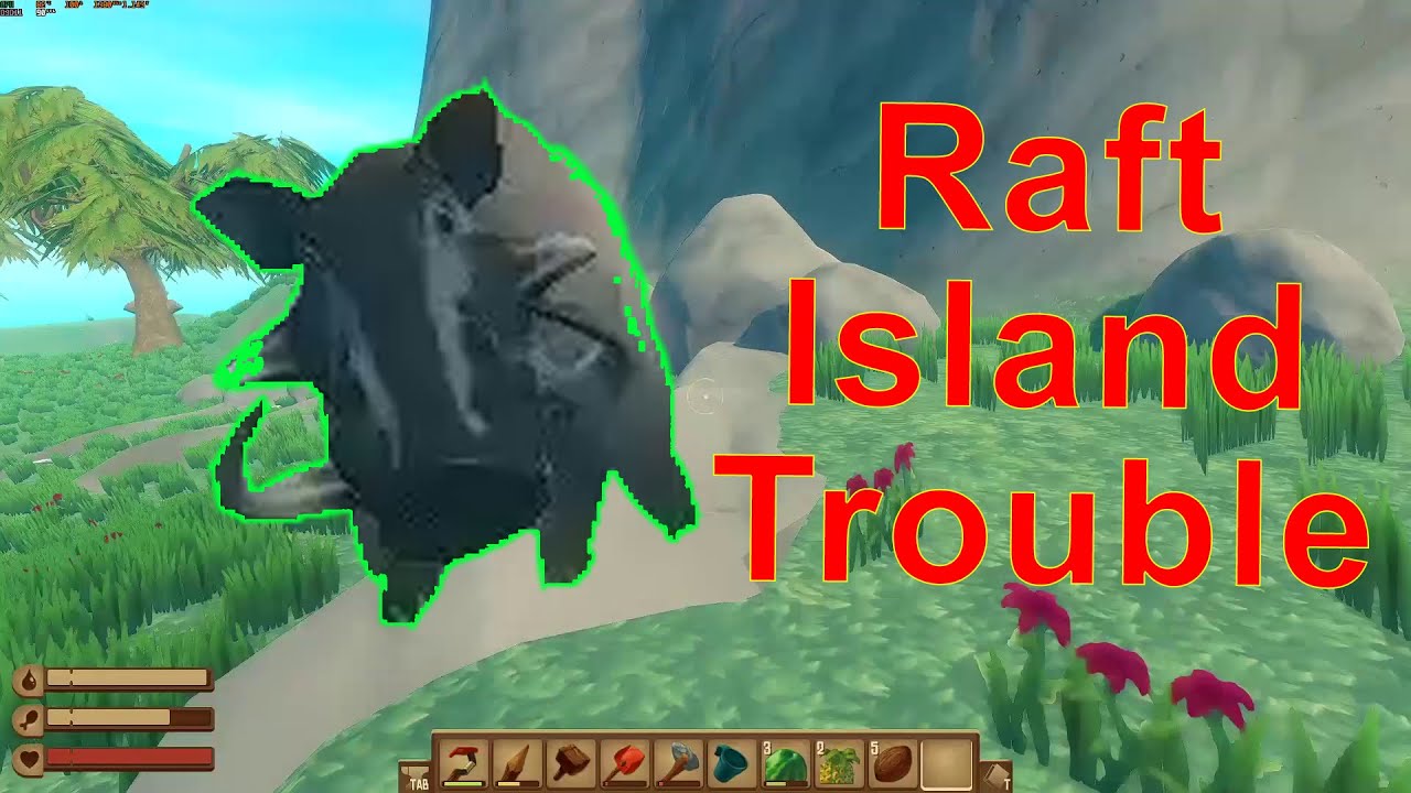 Hog Trouble - Raft Survival Episode 3 - YouTube