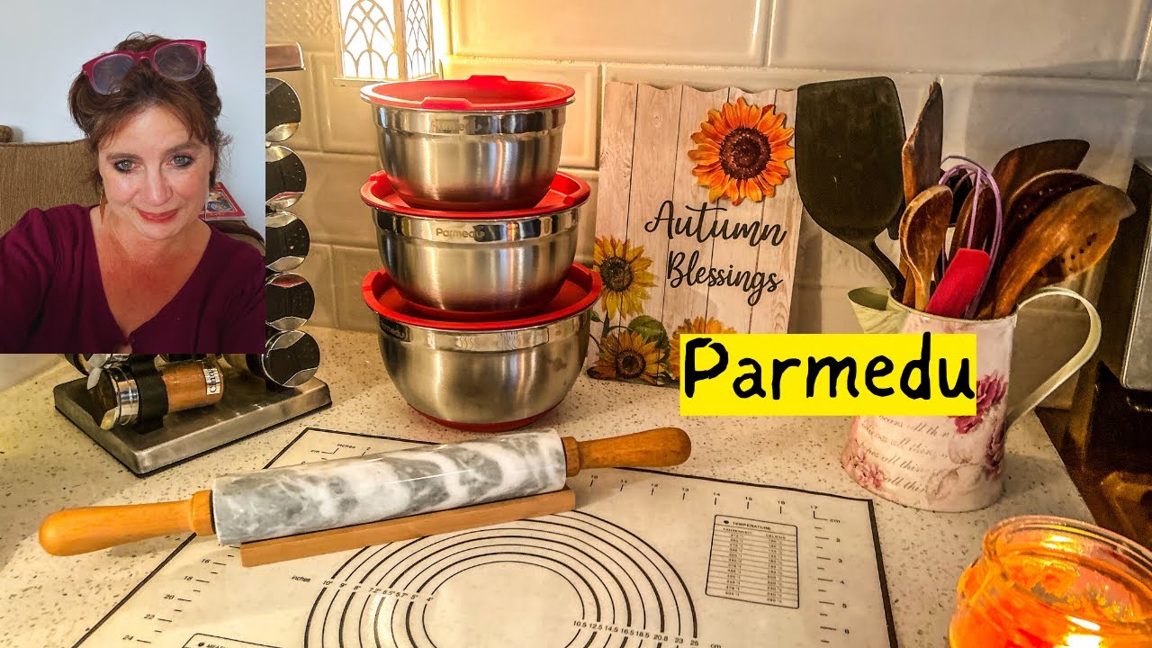 I’m excited to share these Parmedu products. Marble Rolling Pin and ...