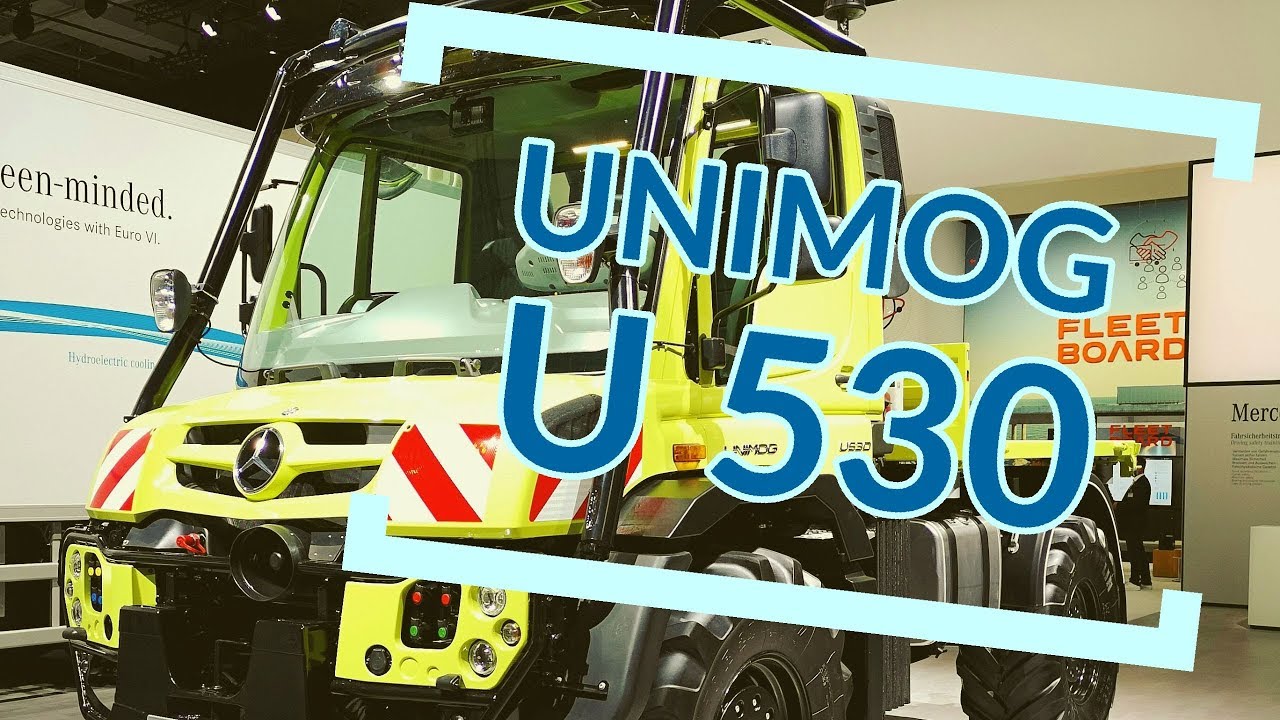 Mercedes-Benz Unimog U 530 (2019) Innen und außen - 2018 IAA Hannover ...