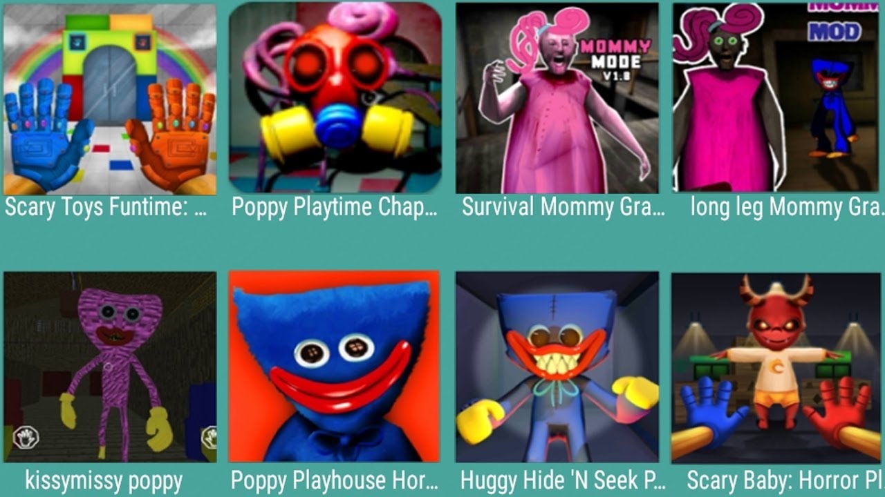 Scary Toys Funtime,Poppy Playtime Ch3 Mommy,Survival Granny Mommy ...
