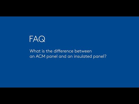 Fire FAQ - What Is The Difference Between An ACM Panel And An Insulated ...