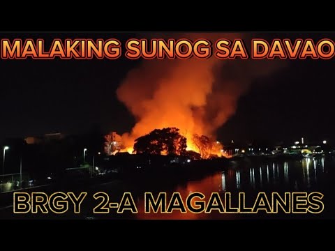 MALAKING SUNOG SA DAVAO JULY 13,2024 | MAGALLANES BRGY 2-A DAVAO CITY ...