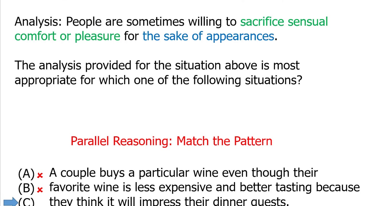 June 2007 LSAT, Section 3, Logical Reasoning, Question 1, Explanation ...