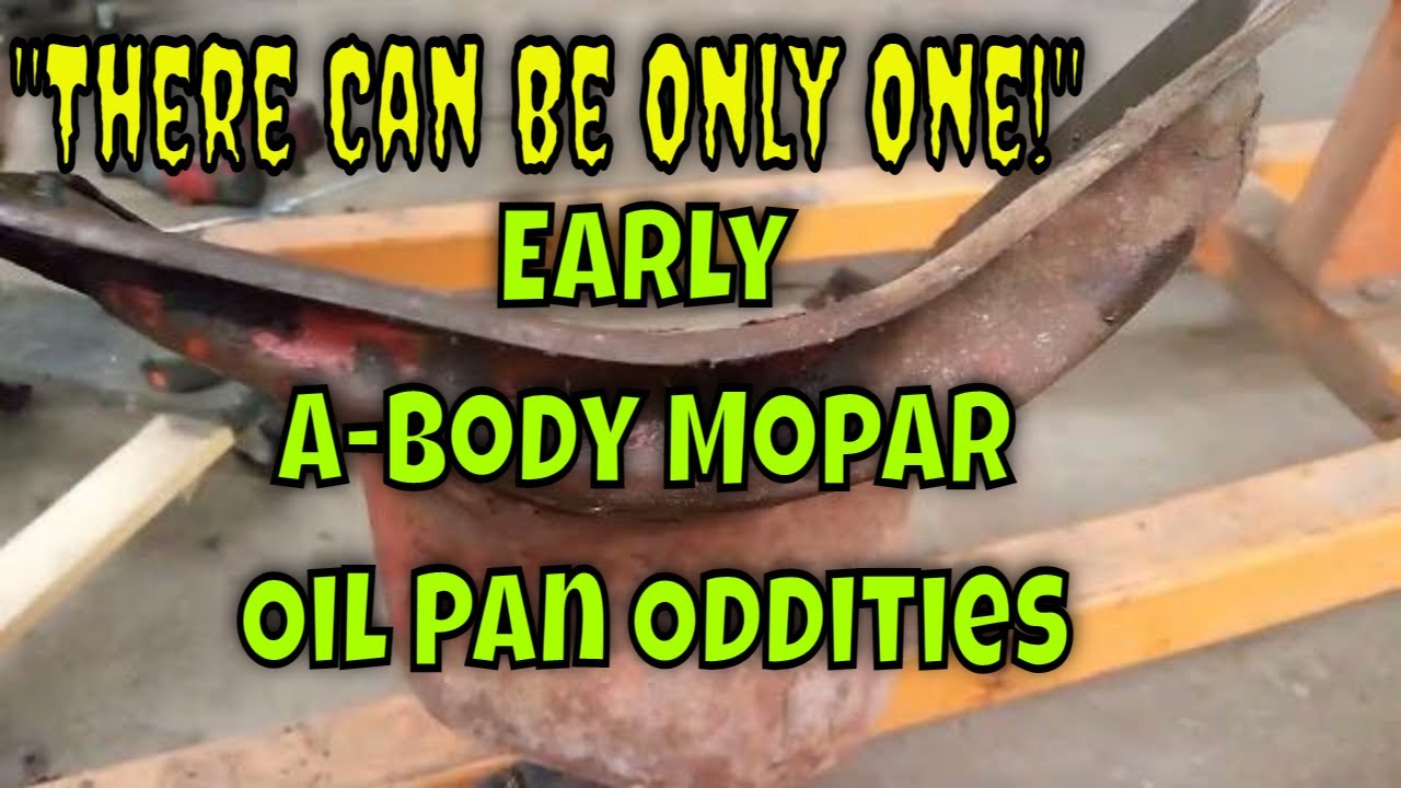 1965 Dodge Dart 225 Slant Six Oil Pan for @AryDontSurf Early A Body ...