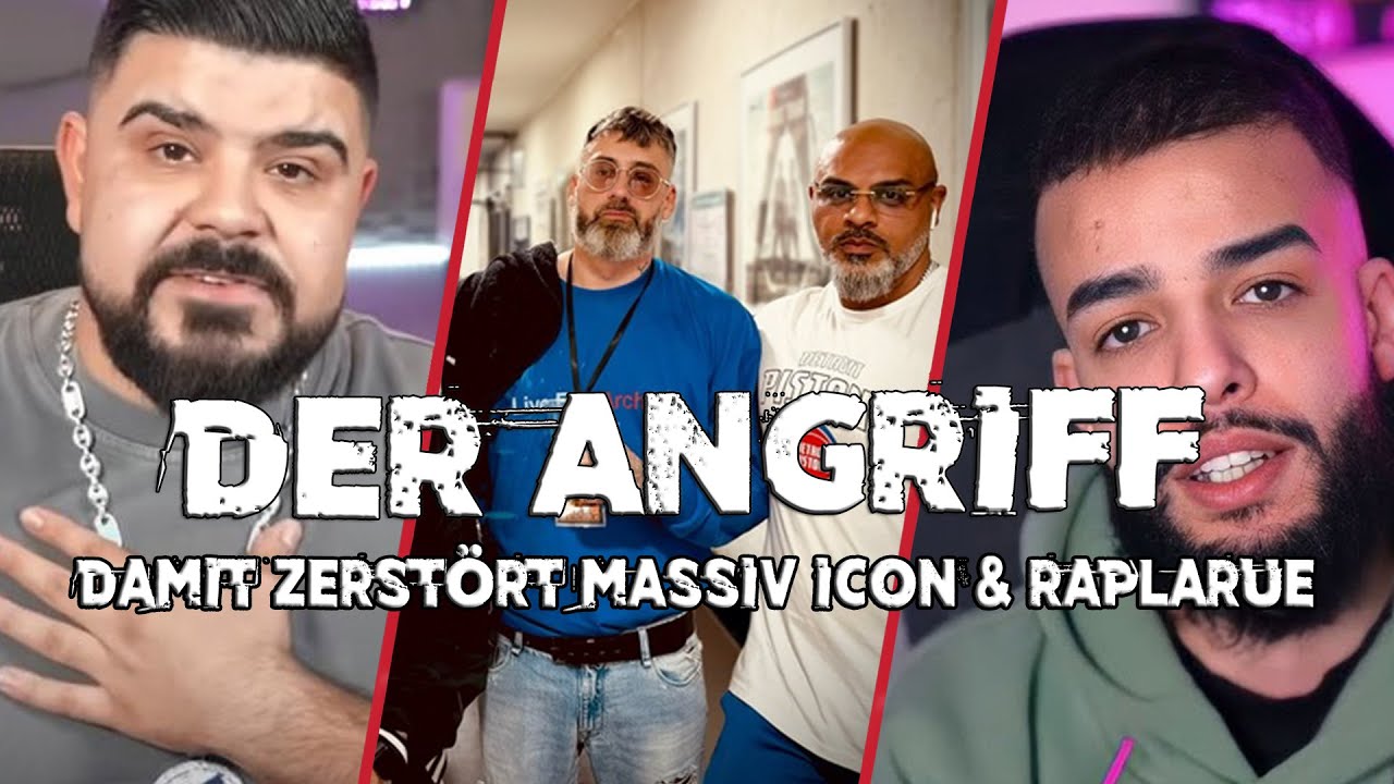 Nach ICON & RAPLARUE zusammenarbeit - MASSIV greift mit SIDO an! - YouTube