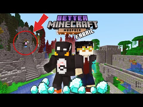 Aku Dan @Mefelz MENJELAJAH Dunia MISTERIUS BERSAMA | Better Minecraft ...