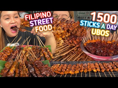 Filipino Street Food IHAW IHAW Pork Barbeque, Isaw, Balat, Atay at ...