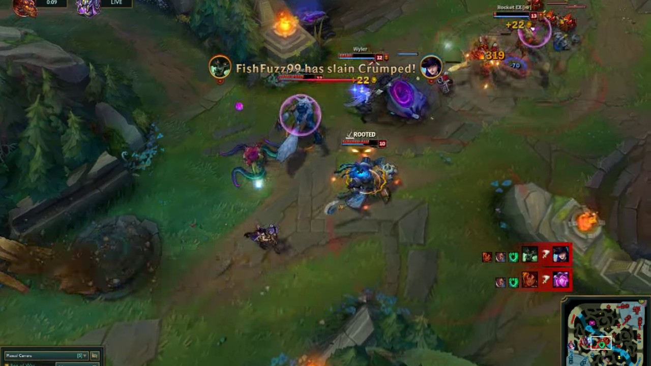 Satisfying Taliyah Ult Combo - YouTube