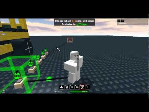 Roblox: How To Make C4 Explode - YouTube