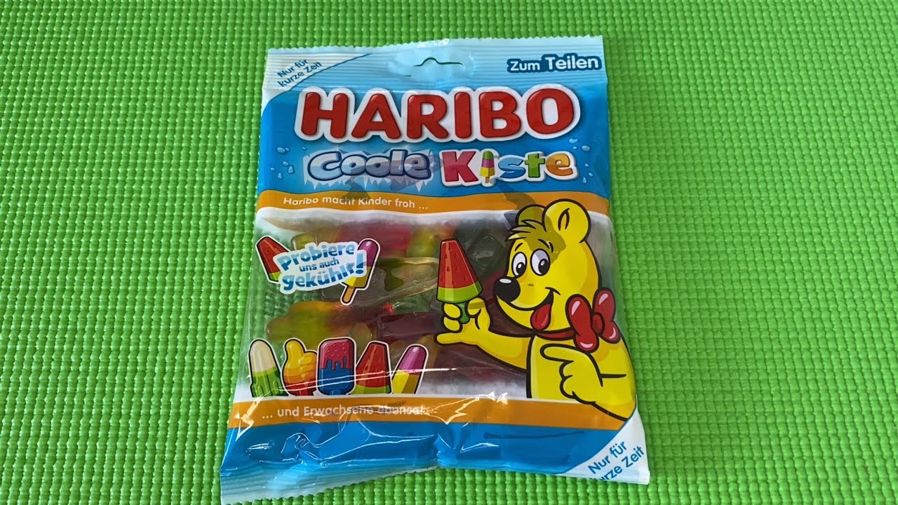 Haribo Cool Box Unboxing | Haribo Unboxing | Satisfying Video ASMR # ...