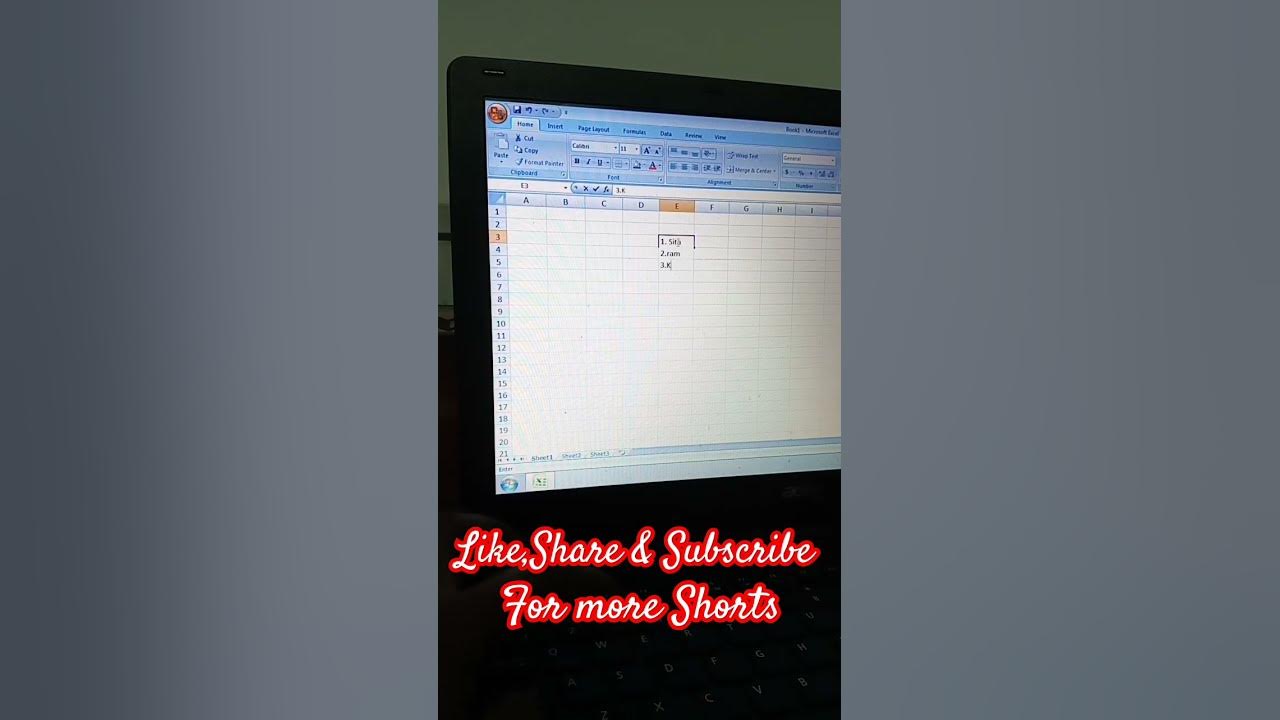 youtubeshorts Multiple Lines In One Cell trending youtubeshorts-multiple-lines-in-one-cell-trending