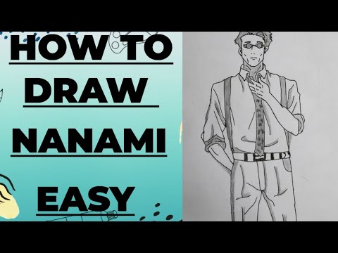 How to draw Nanami step by step || Nanami kaise banaye || Nanami easy ...