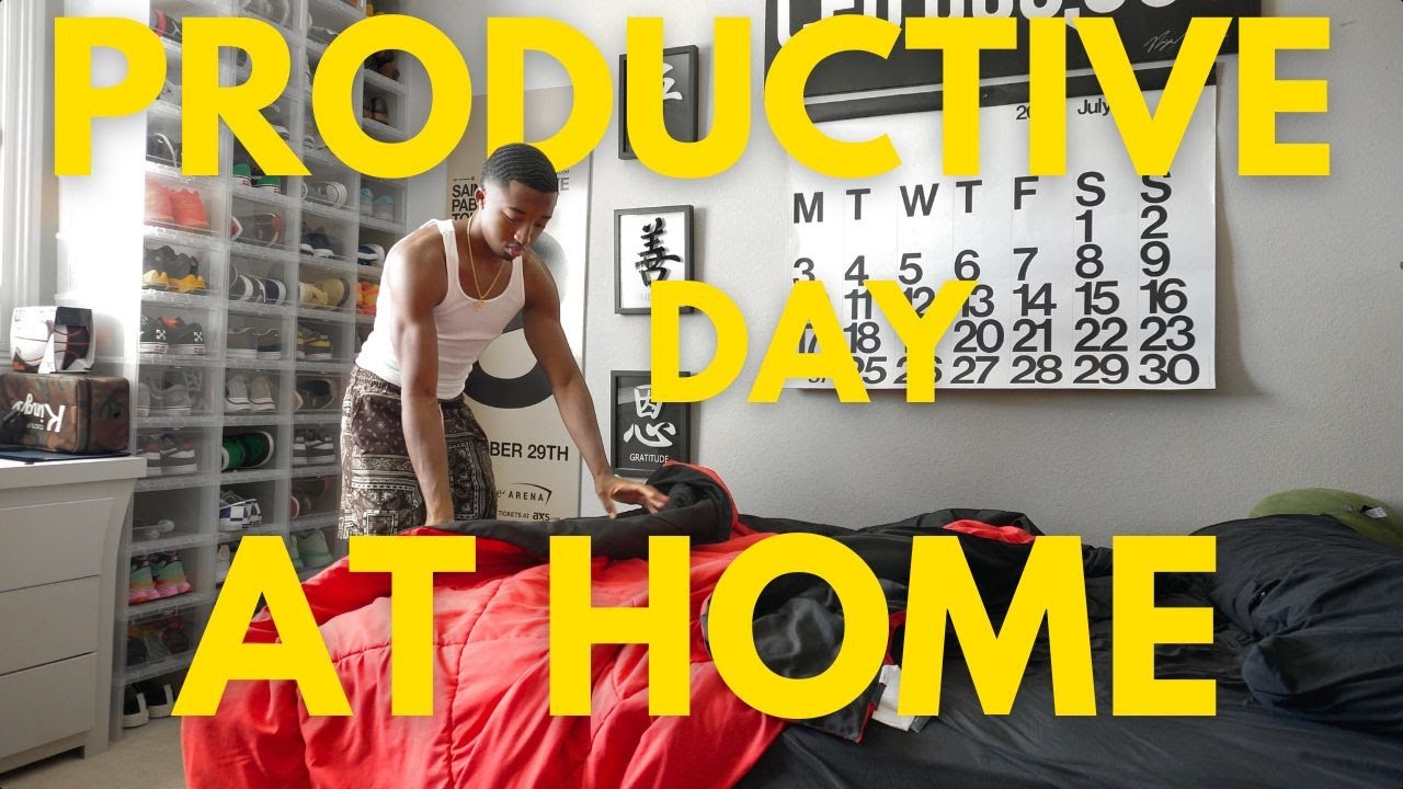 Day In the Life | A Productive Day At Home EP 5 - YouTube