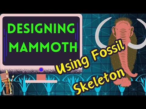Creating Mammoth design using a Fossil 🦣 - YouTube