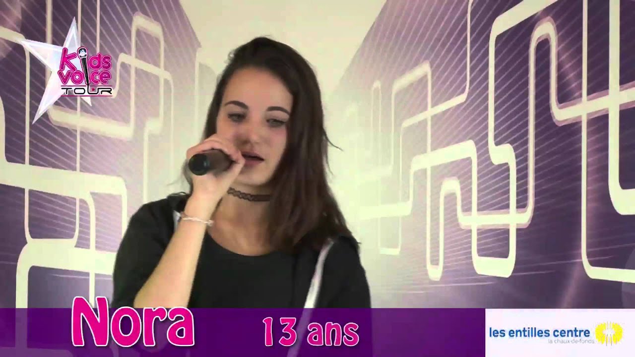 Nora - Kids Voice Tour - Entilles Centre - YouTube