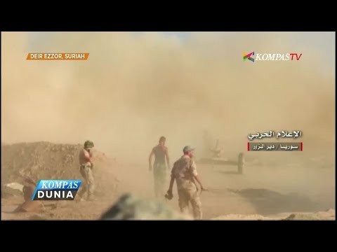 Pasukan Suriah Rebut Pangkalan Militer dari ISIS