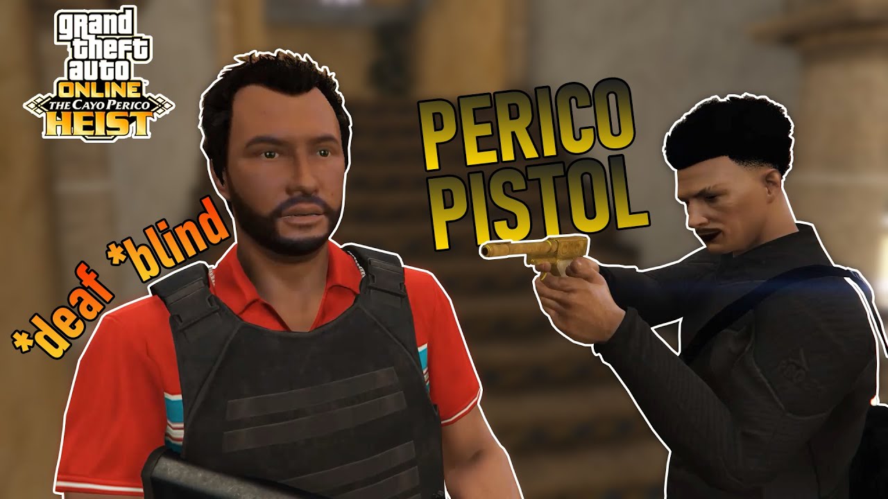 Cayo Perico Heist Perico Pistol Only Challenge - GTA Online - YouTube