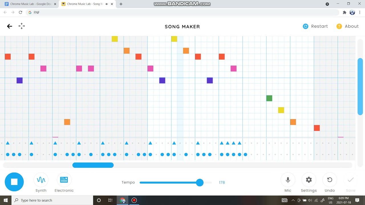 Stress-Friday Night Funkin(FNF)on Chrome Music Lab - YouTube