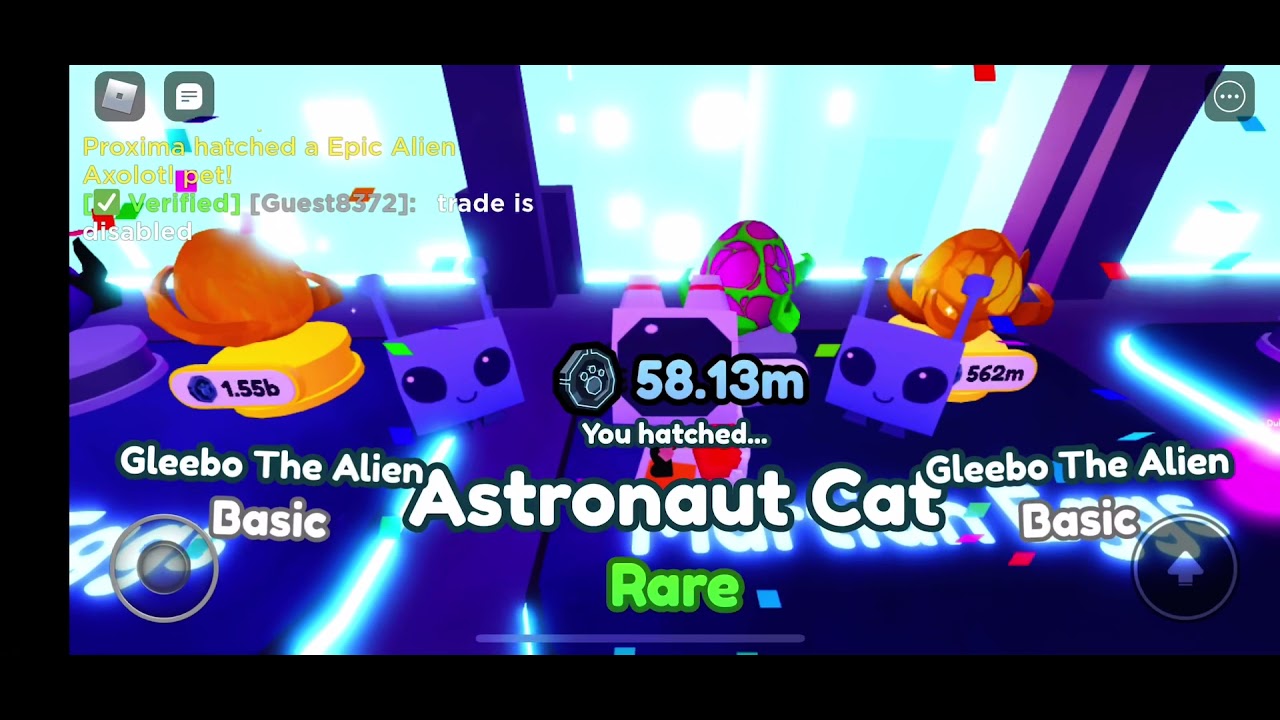 Hatching an Alien Parasite on Camera (Pet Simulator X) - YouTube