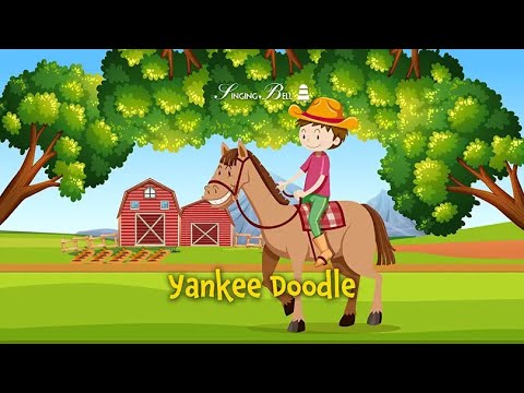 Yankee Doodle Poem 2024 - New Nursery Rhyme Song 2024 - Cartoons for ...