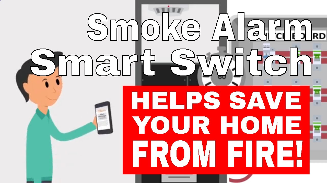 Smoke Alarm Smart Switch Could Save Your Home From Fire - YouTube