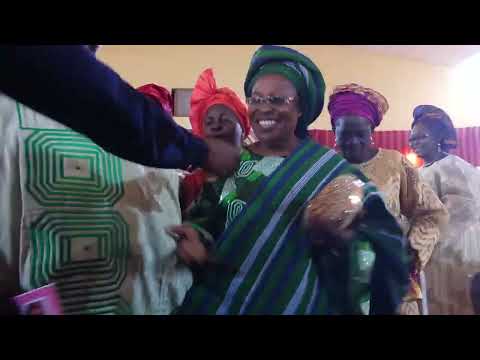 Yemi Pelda with the Peldamusic Band at Victoria Owoeye’s Wedding Reception 