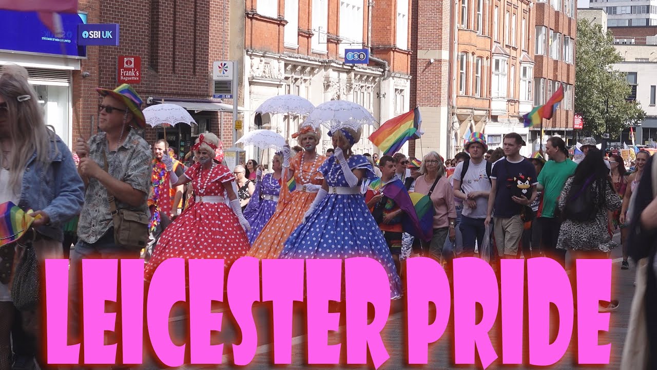 Why 99% of people from LEICESTER PRIDE are white ? - YouTube