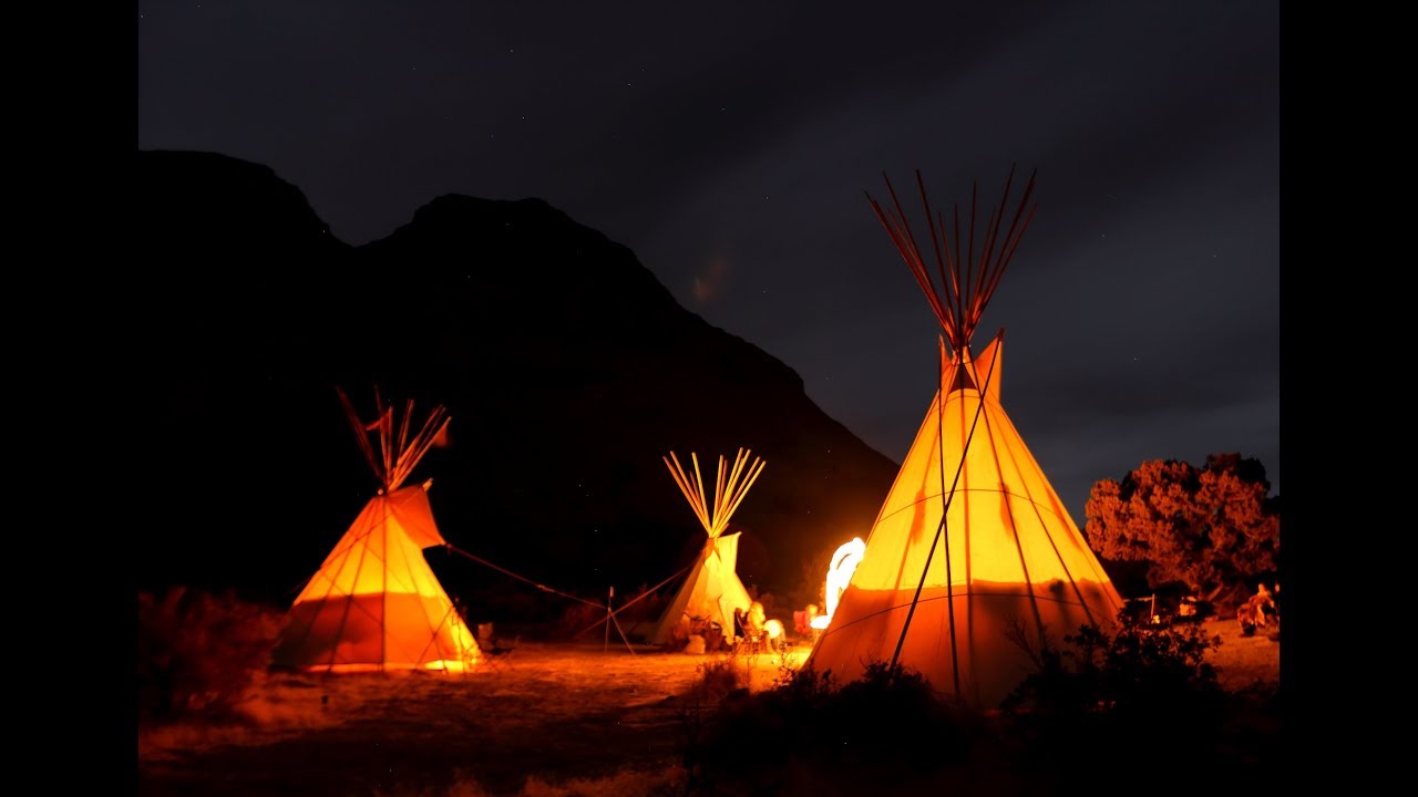 How to set up a tipi - YouTube