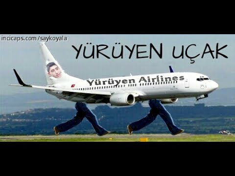 YÜRÜYEN UÇAK MI ?!