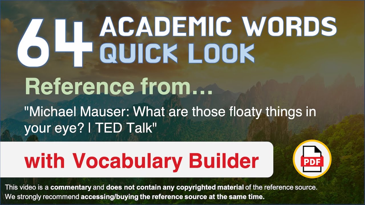 64 Academic Words Quick Look Ref From What Are Those Floaty Things In 64 Academic Words Quick Look Ref From What Are Those Floaty Things In