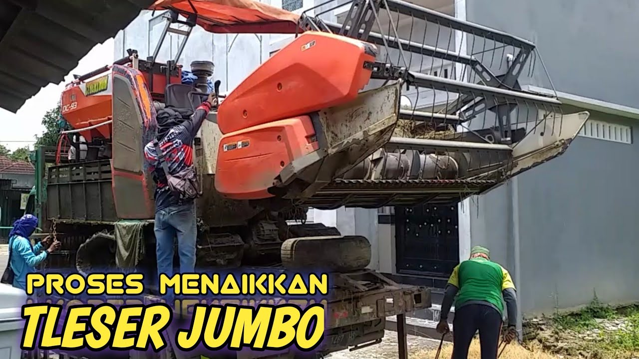 MENEGANGKAN Ketika Mesin Ini Naik Truck - YouTube