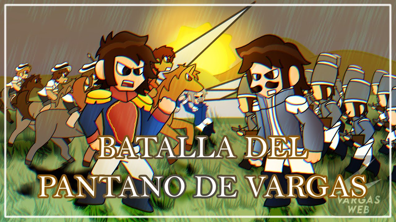 💥BATALLA DEL PANTANO DE VARGAS (25/07/1819) ANIMADA💥🏹🐎 - YouTube