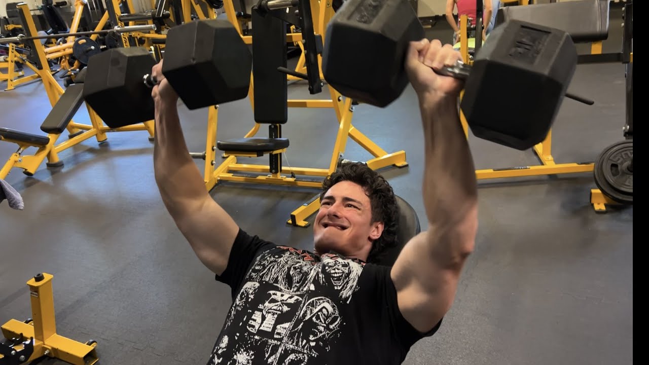 Summer Prep Day 44 - Push Day - Being Natty n Staying Natty - YouTube