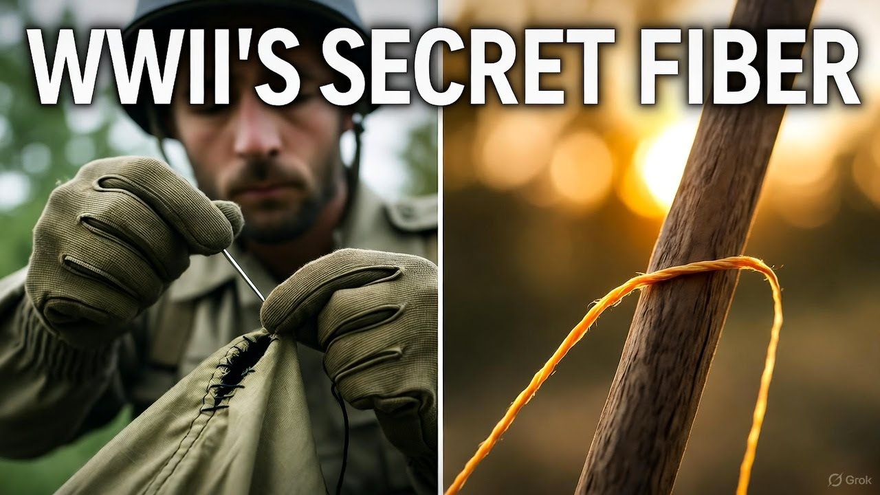 The Secret WWII Sewing Thread Stronger Than Rope - YouTube