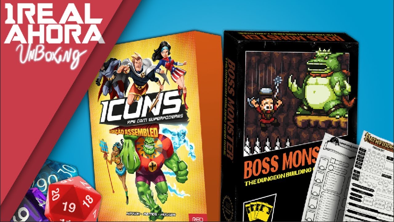 Icons & Boss Monster | Unboxing - YouTube