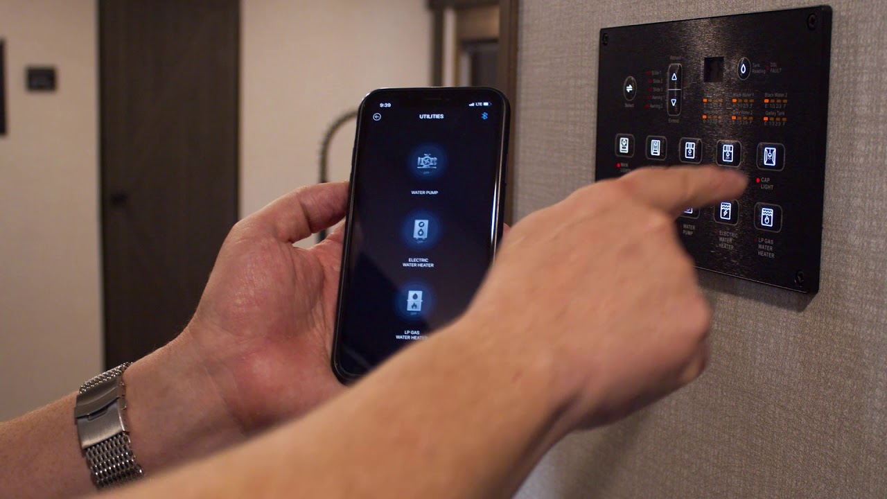 iRV Control Panel and App in 2021 SportTrek Touring Edition - YouTube