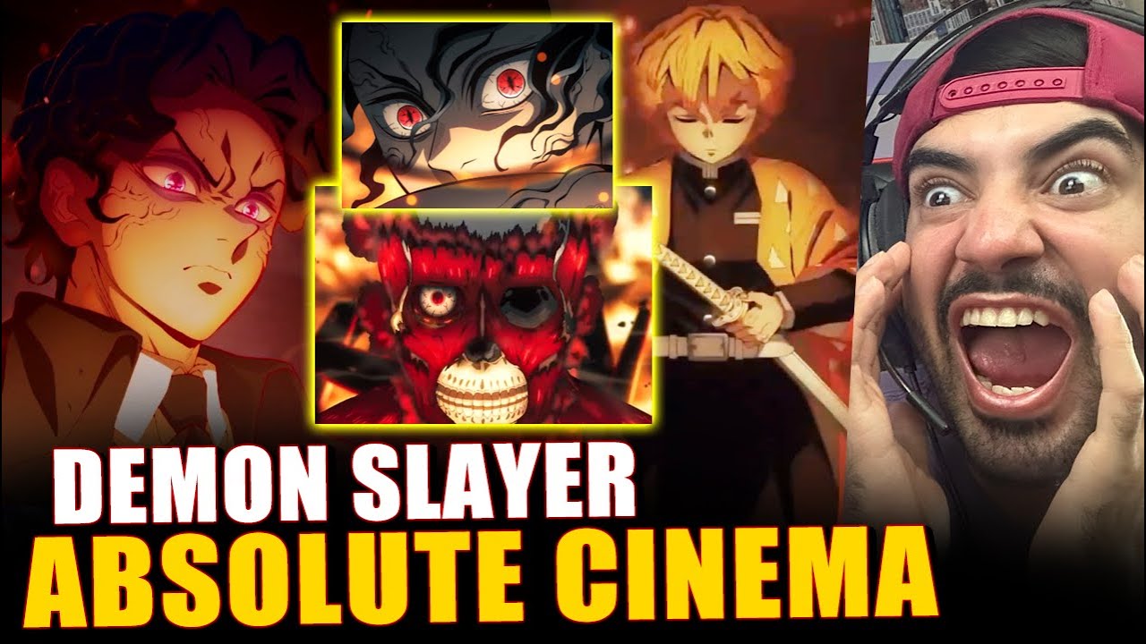 DEMON SLAYER É O MAIOR DE TODOS OS TEMPOS 🔥 ABSOLUTE CINEMA - Fred ...