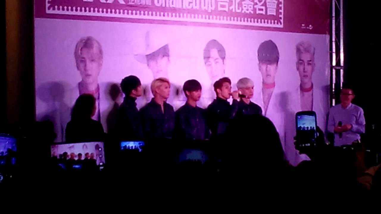 151130 VIXX Taiwan Chained up台北簽名會 Ken（켄)-小幸運 #阿娟xN - YouTube