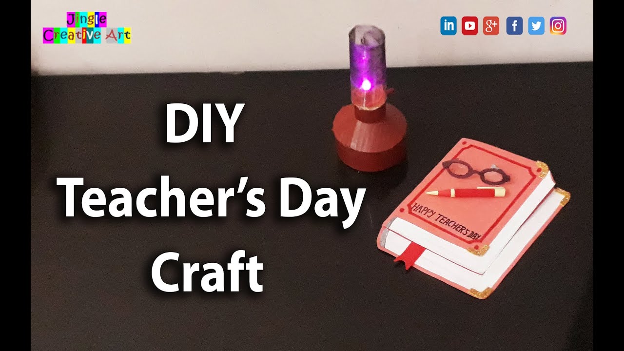 DIY Teacher's Day Card idea/Handmade teachers day craft|Teachers day ...