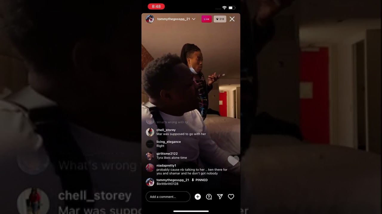 shamar mcco too wasted that he spit on his friend tommy face 🤢😳 - YouTube