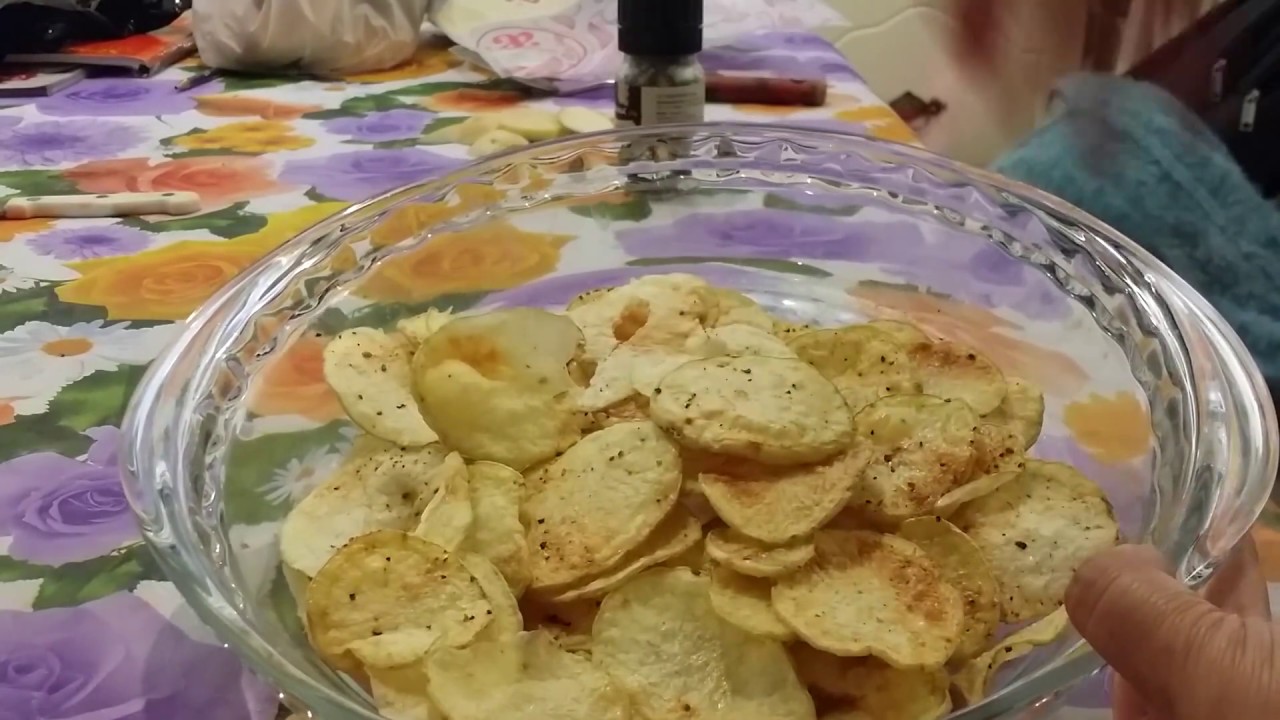 💯 Receta PAPAS DIETA CHIPS CRUJIENTES SIN ACEITE, botana Light ...