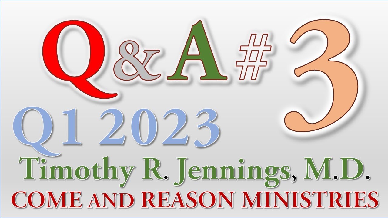 2023 Q1 Questions & Answers #3 - Dr Timothy R. Jennings - YouTube