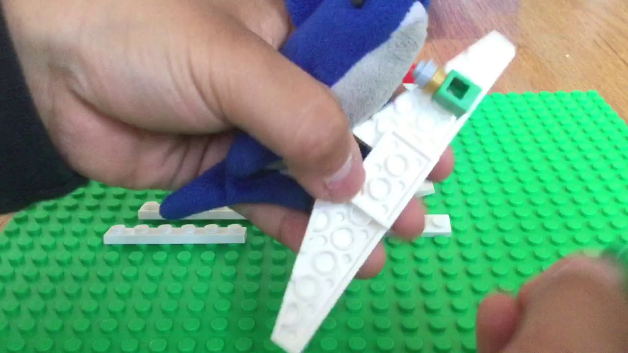 How to make a mini Lego airbus A380 plane - YouTube