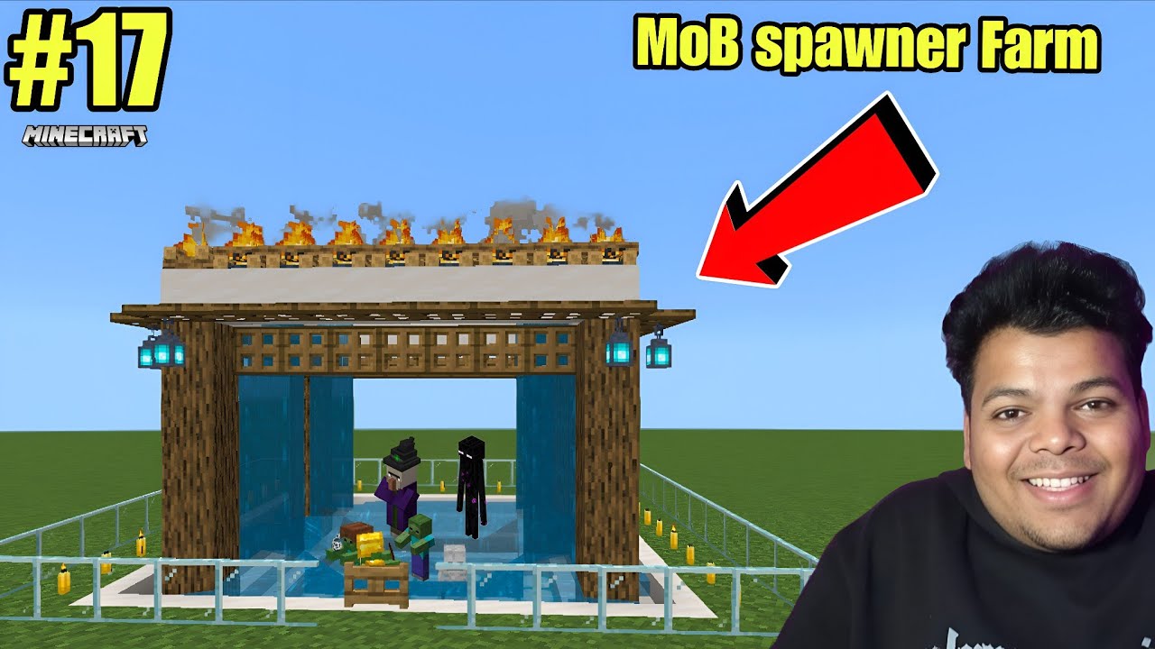 I Built A "Smallest" MOB Spawner Farm In Minecraft || #minecraft ...